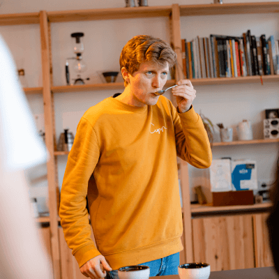 Koffie cuppen, de kunst van het proeven - Cupp